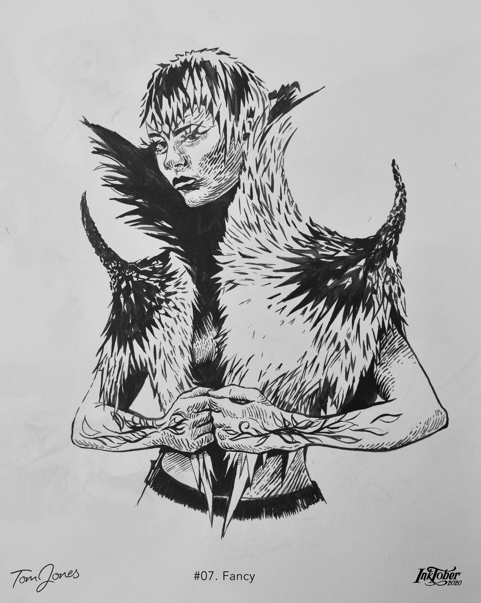 Tom Jones - Inktober 2020 - (Tradink) Days 6 to 10