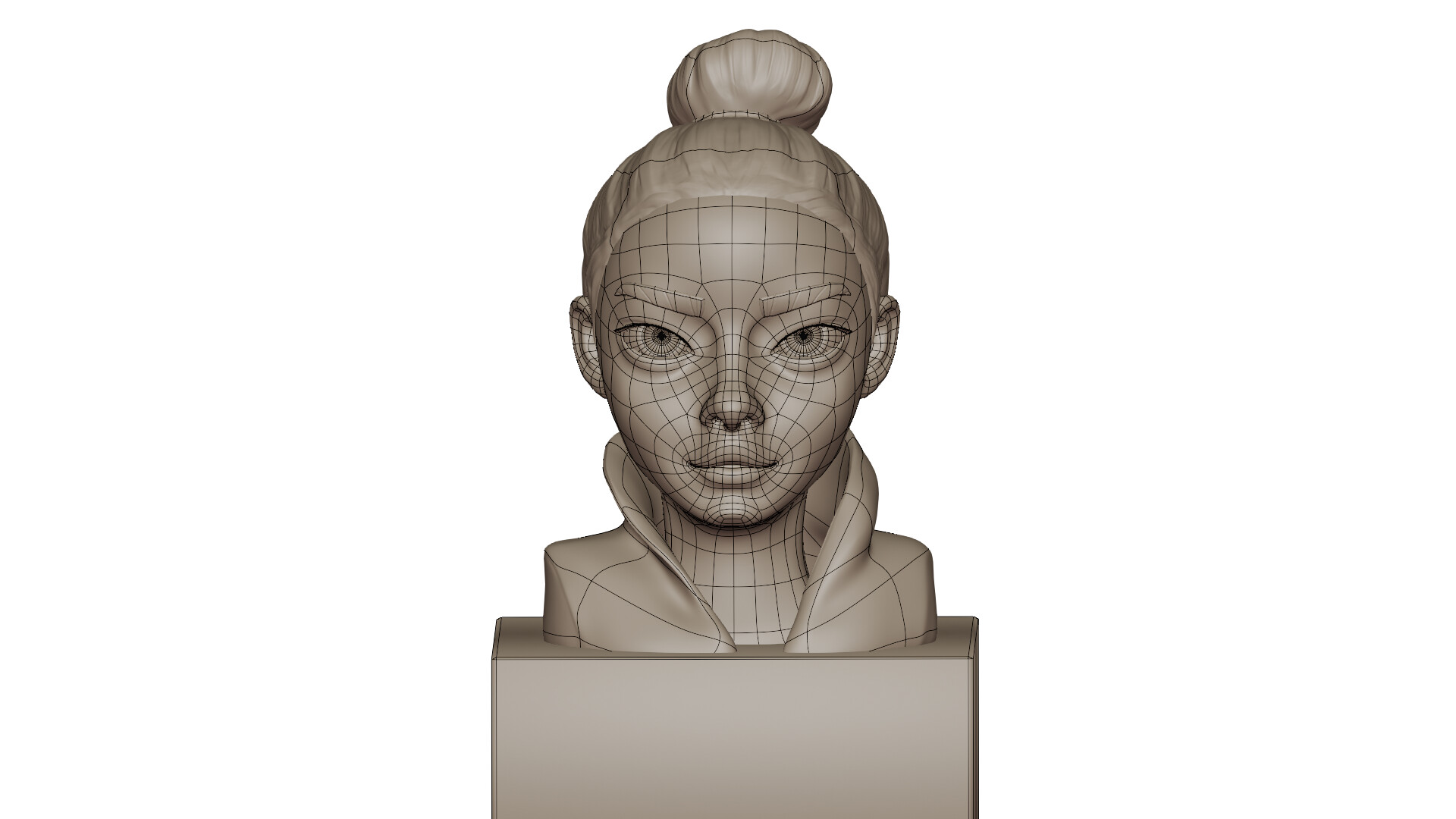 Animator Harold - Sculpting and Texturing Practice 01(Asian Girl)
