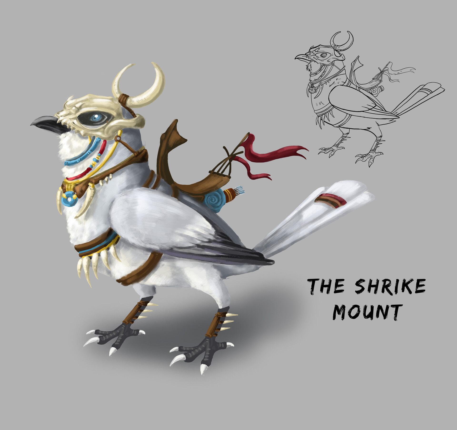 ArtStation - The Shrike Mount
