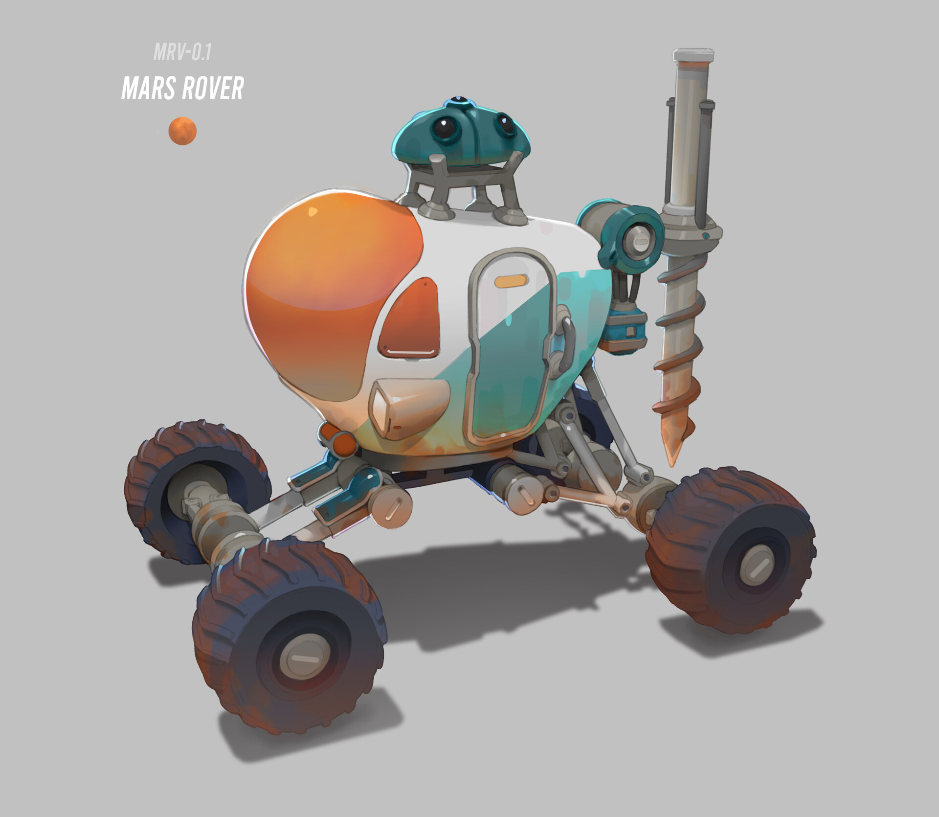 ArtStation - Mars Rover
