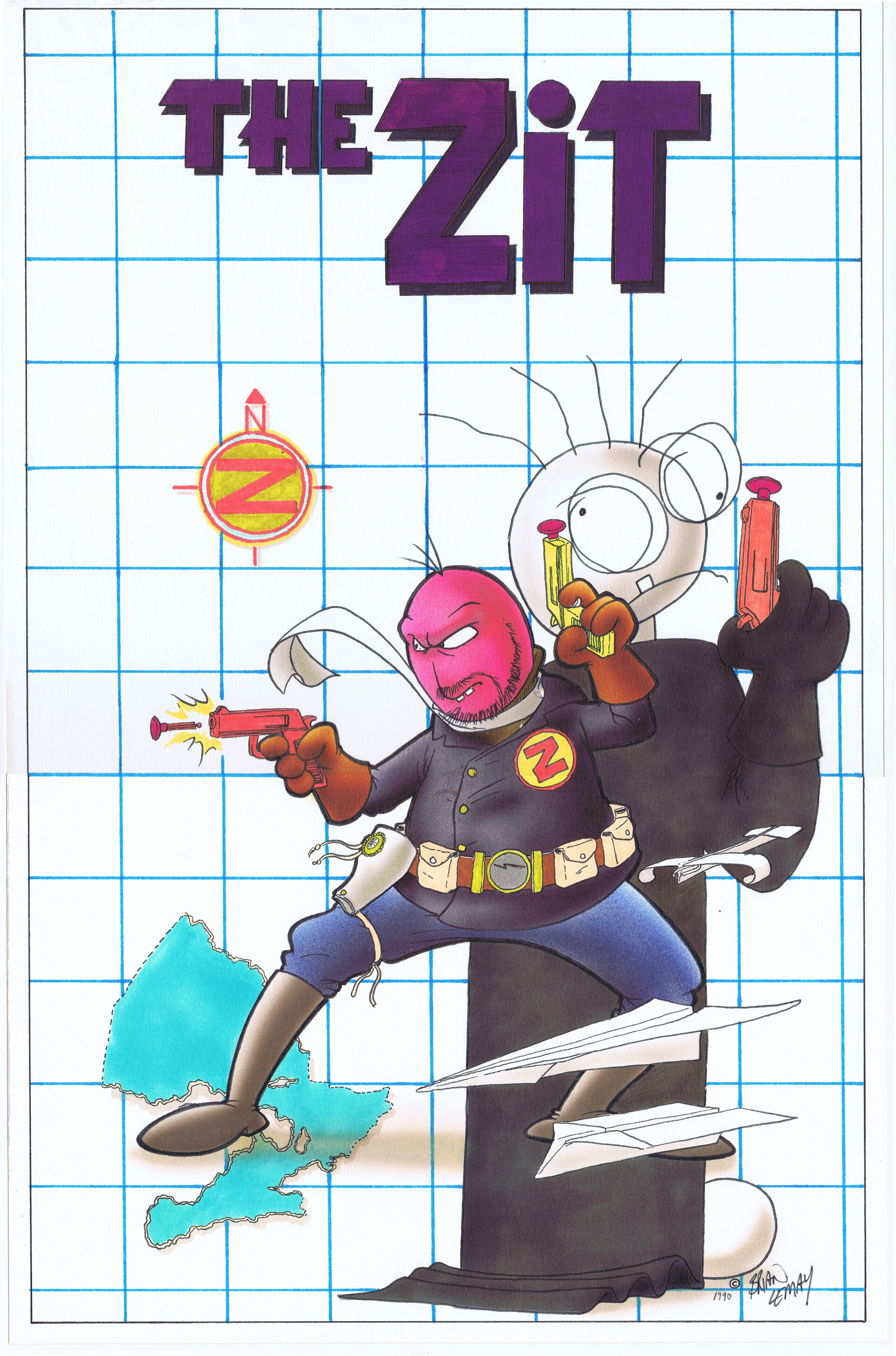 Brian Lemay - The Zit Comics