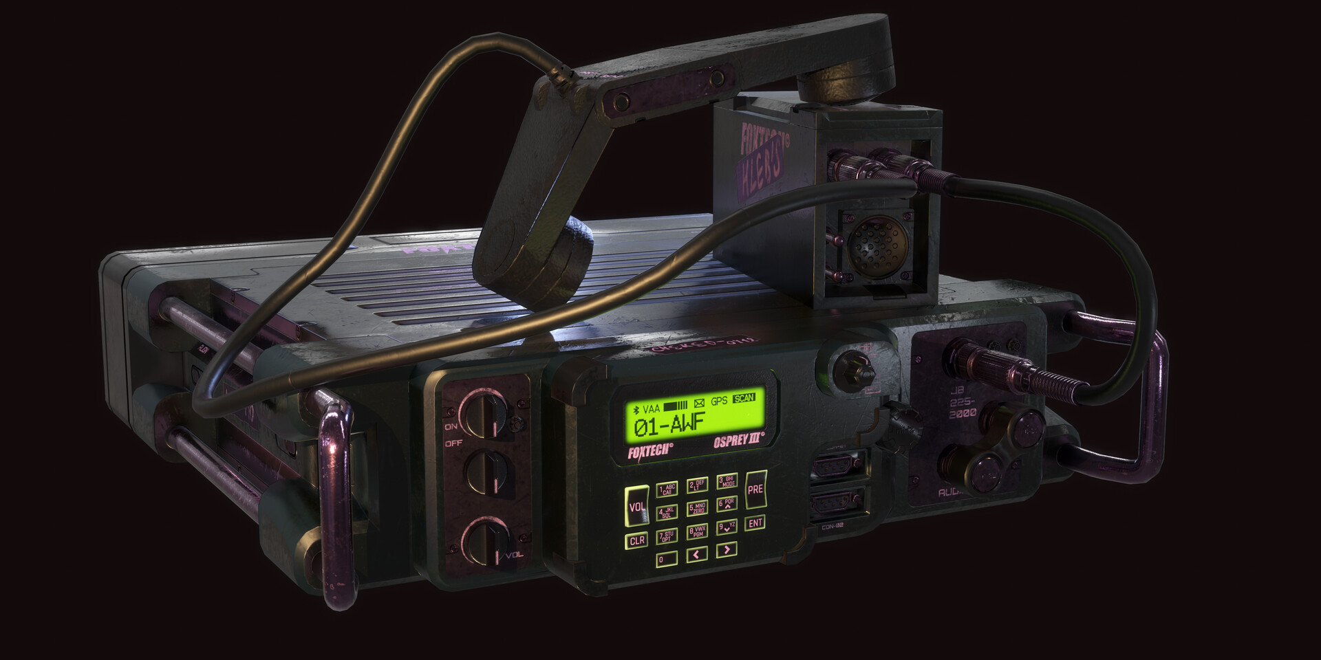 ArtStation - Military radio