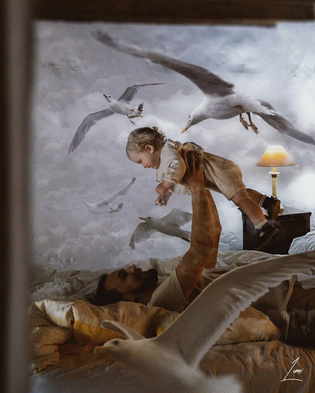 ArtStation - Gentle touch and foolish love.- Children's Imagination ...