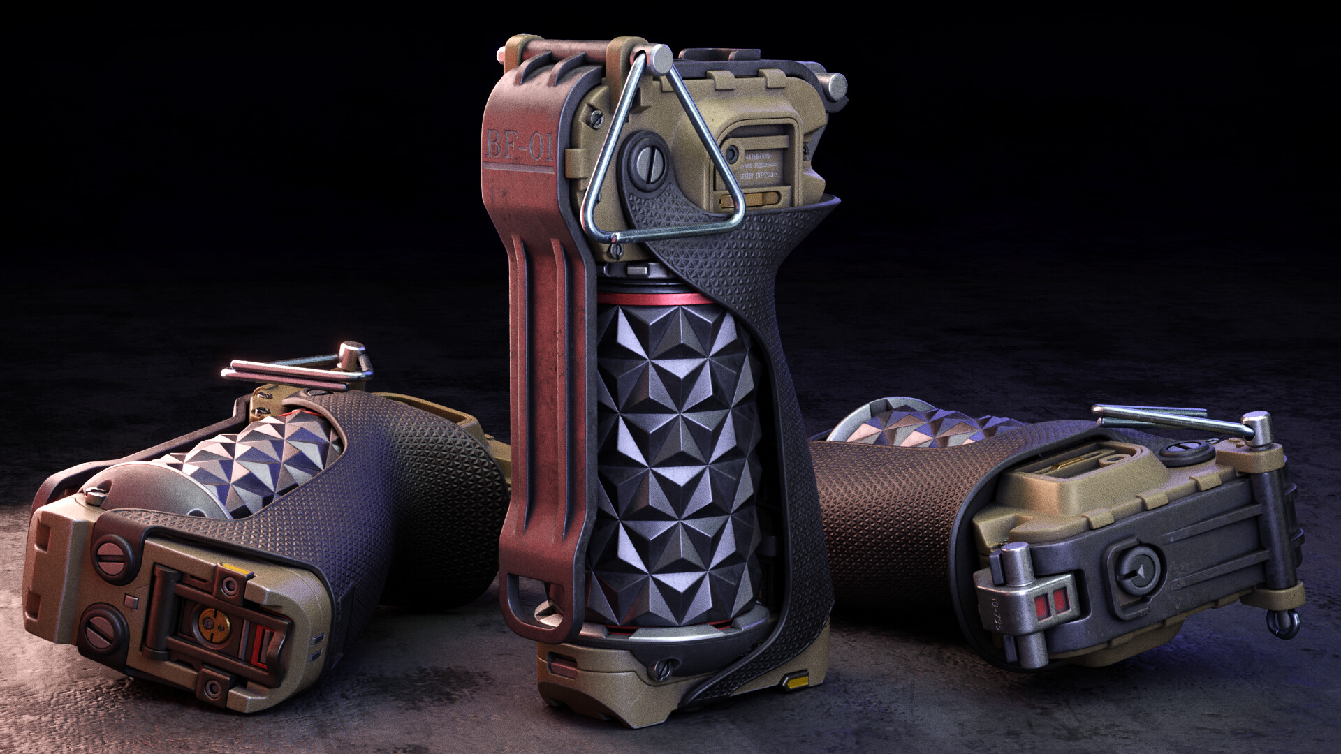 ArtStation - Grenade, Concept