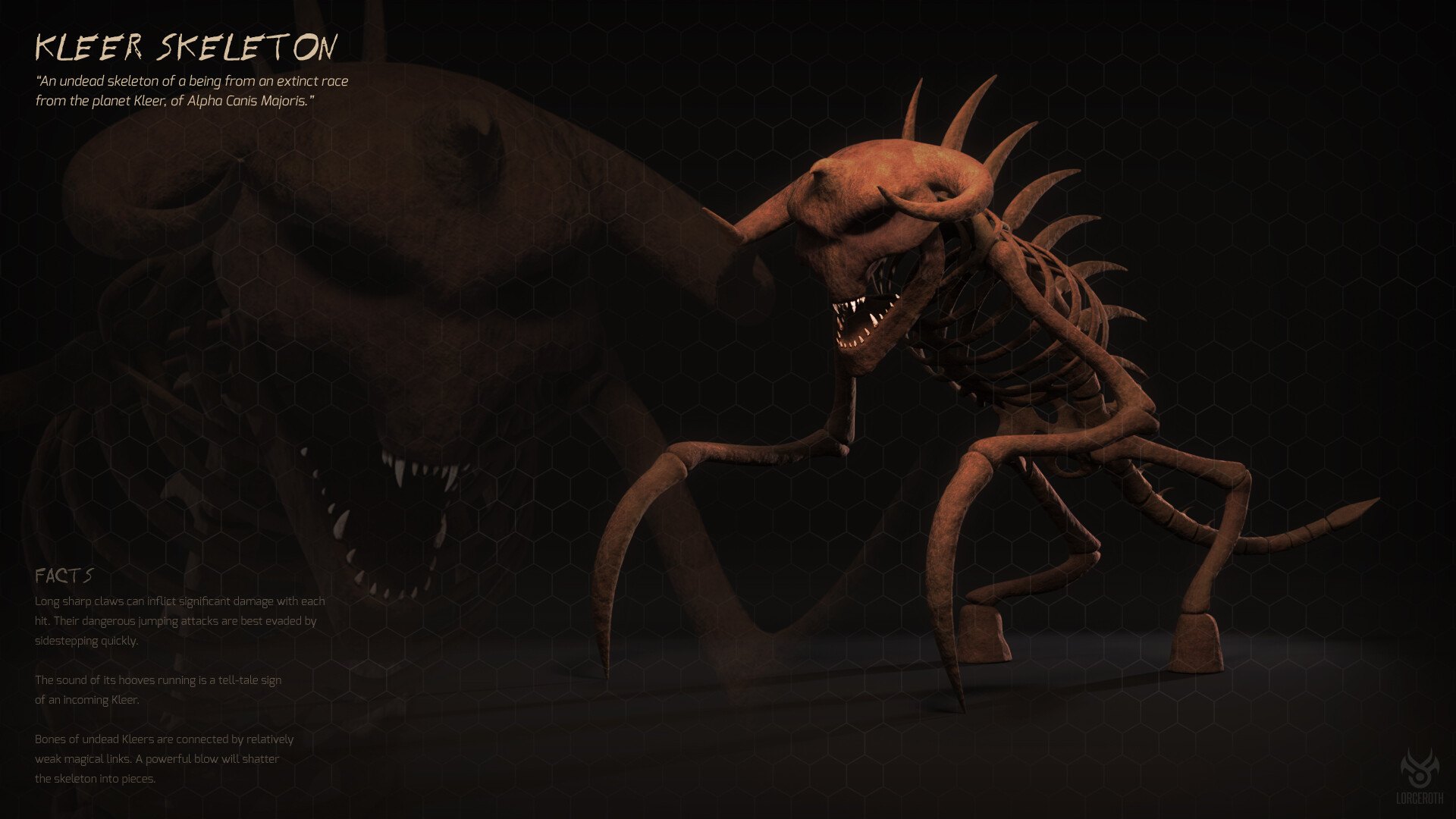 ArtStation - Lurking Kleer Skeleton
