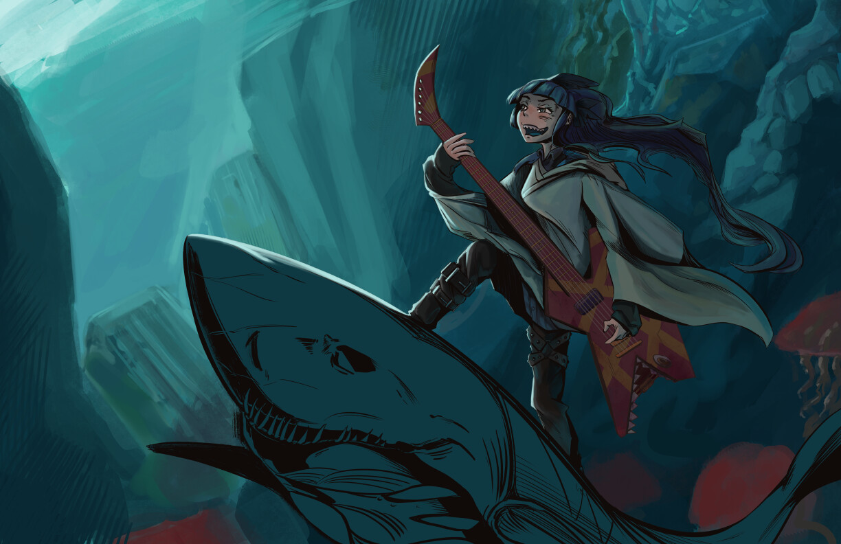 Johnny Vu Arts - Artemis of the Blue