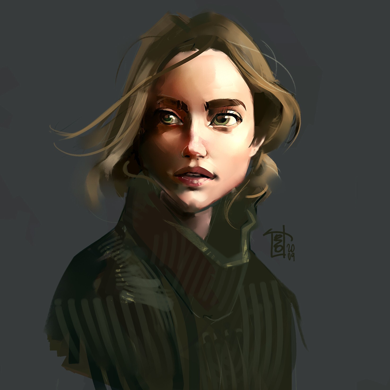 ArtStation - Floating Hair