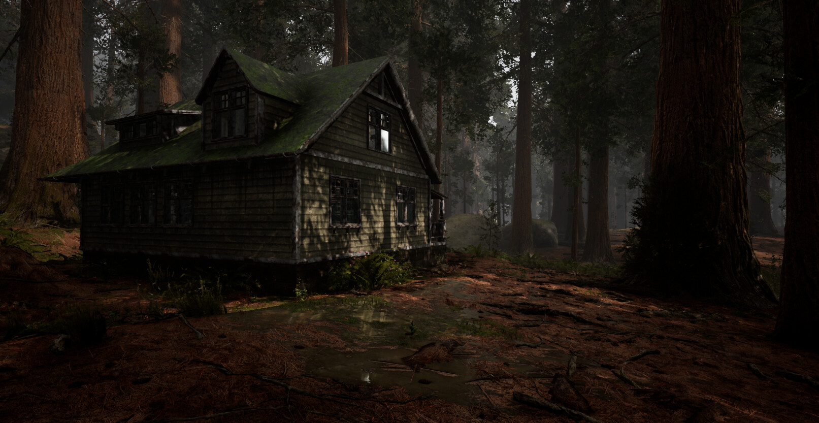 ArtStation - Post Apocalyptic forest