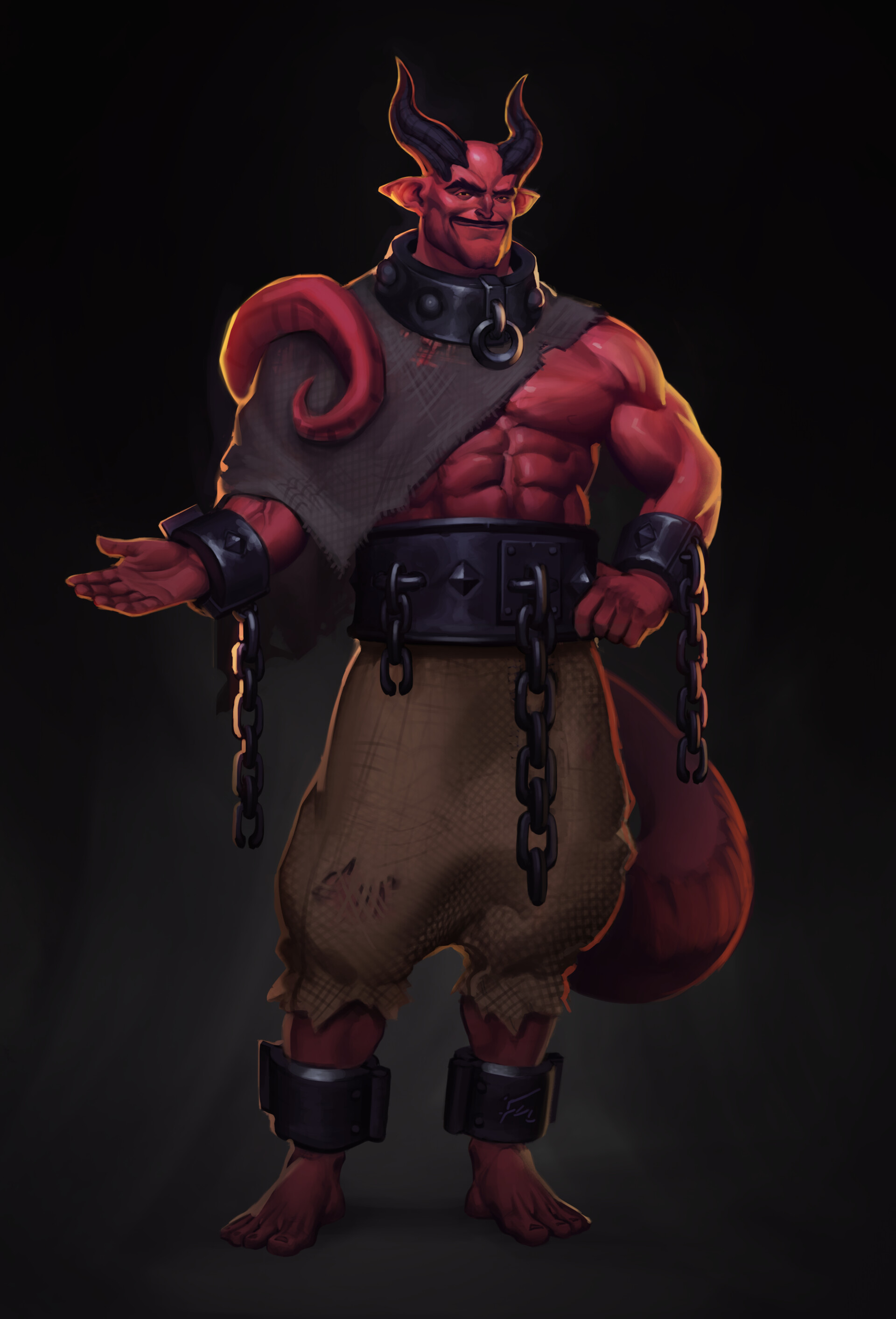 ArtStation - Demon Prisoner