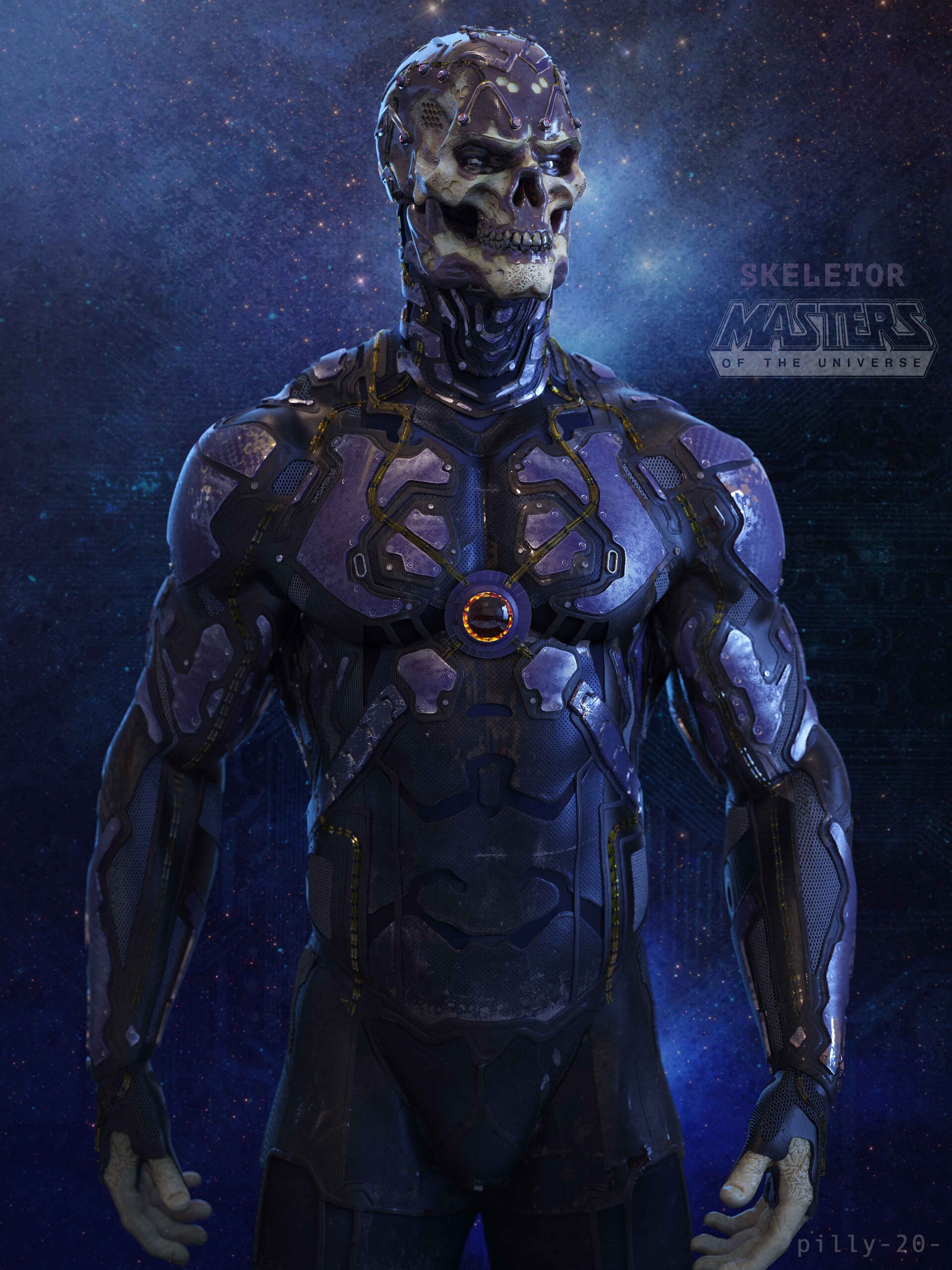 ArtStation - Skeletor FAN ART