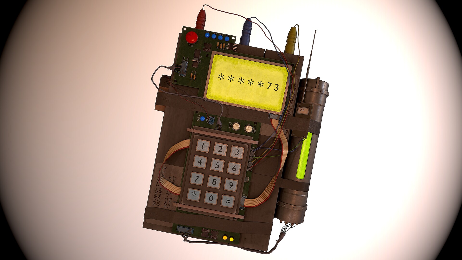 ArtStation - Explosives C4 (CS GO)