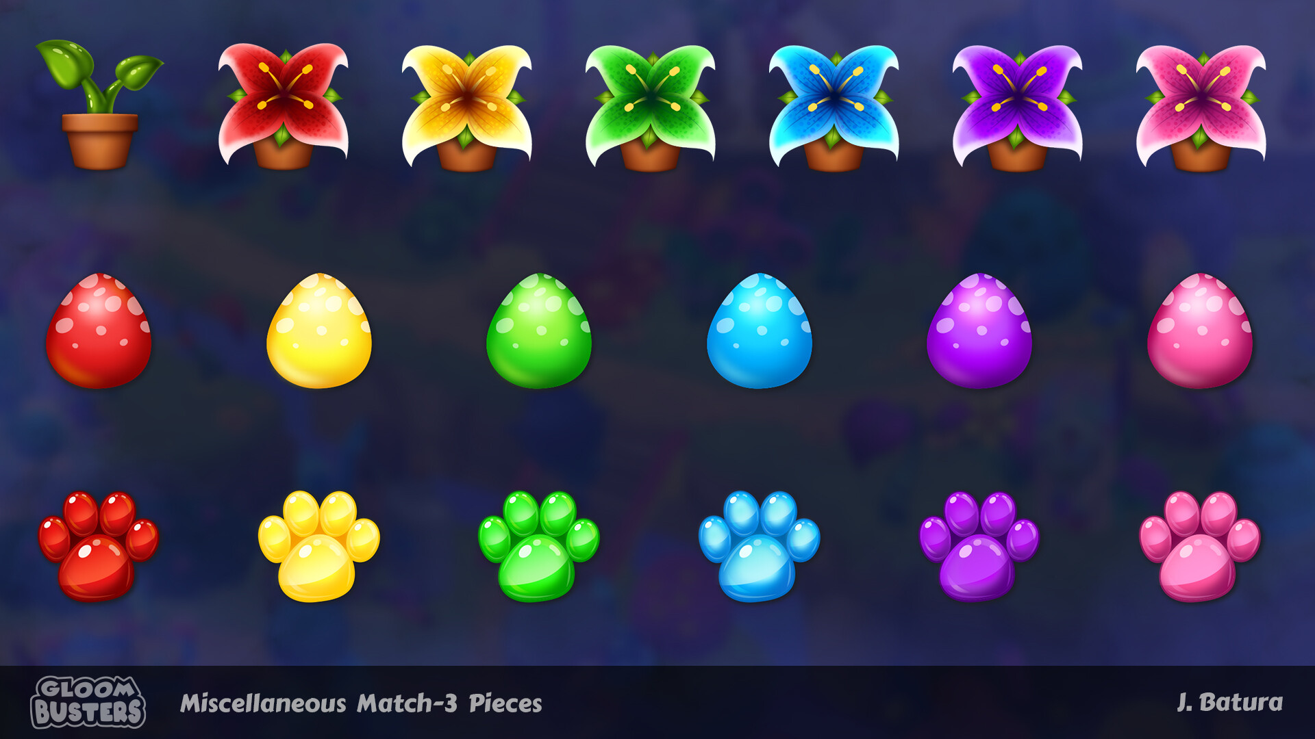 Jordon Batura - Gloom Busters - Concept and Production Art