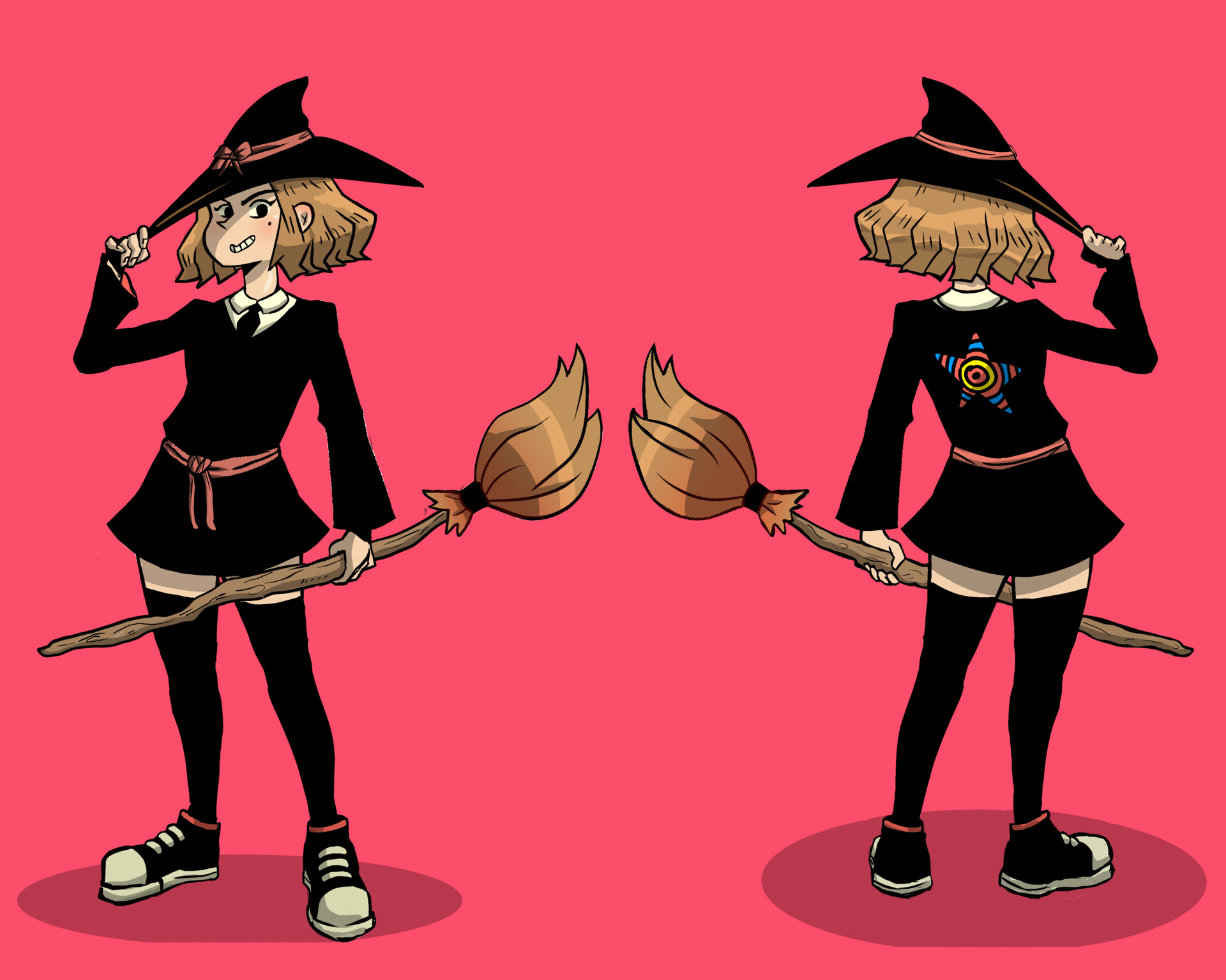 ArtStation - WITCH FRONT/BACK