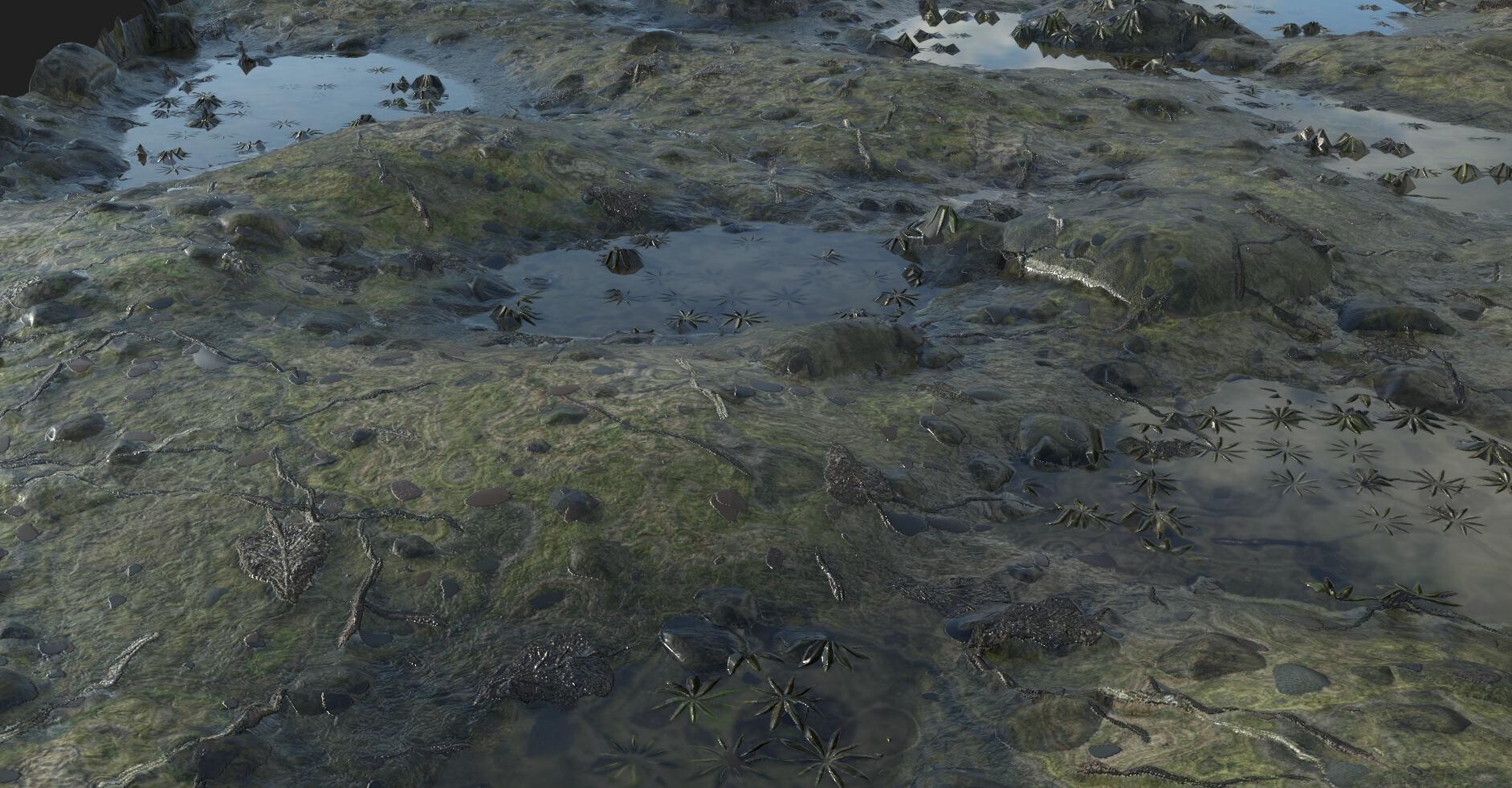 ArtStation - Substance designer. Ground texture.