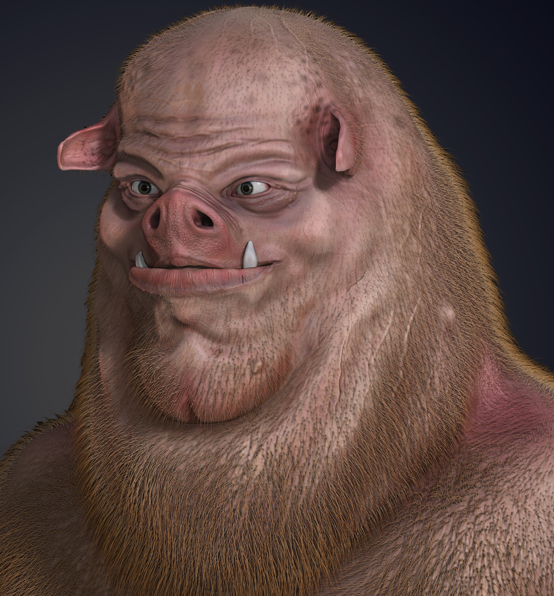 ArtStation - Pig man
