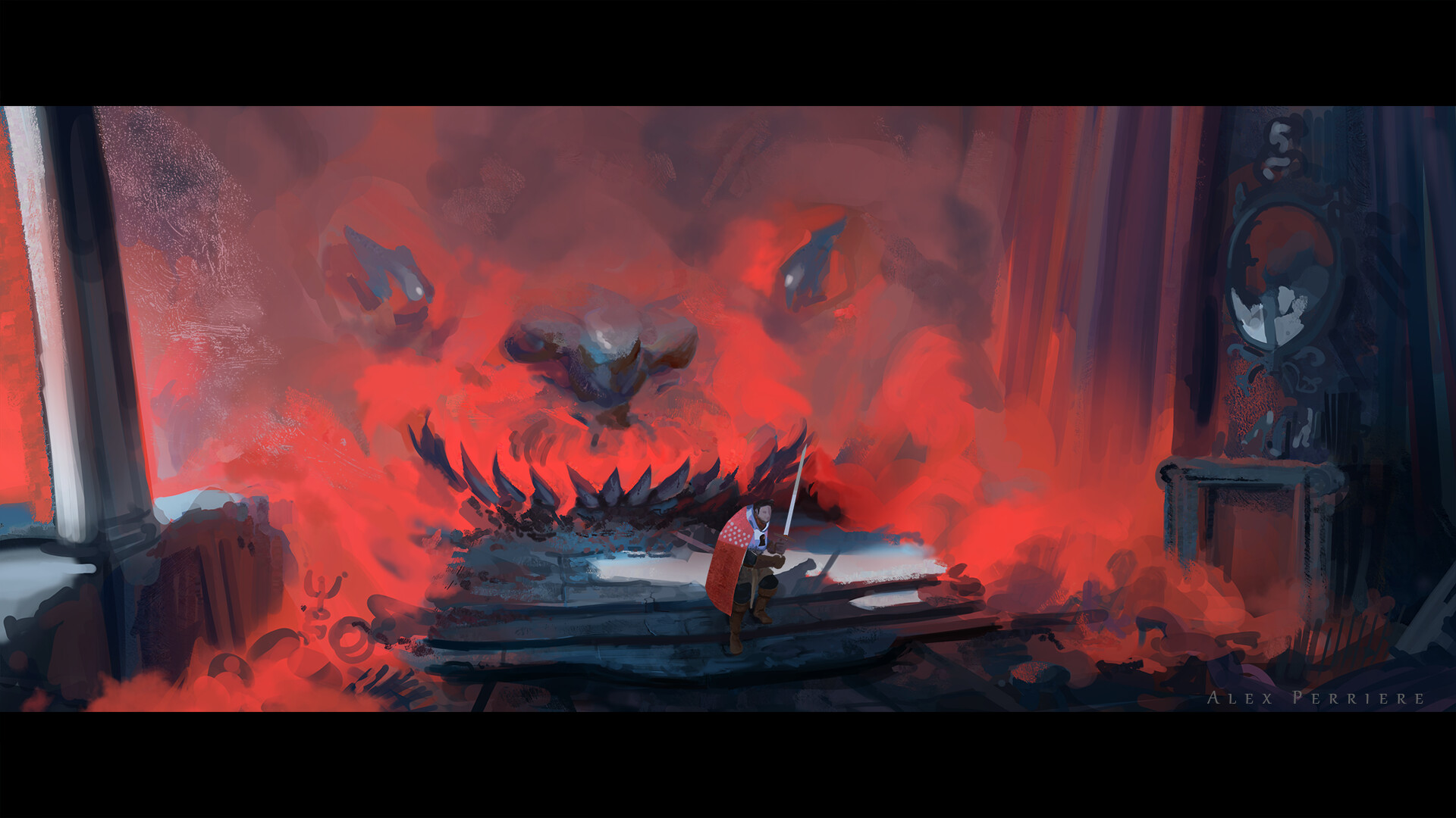 ArtStation - red horror