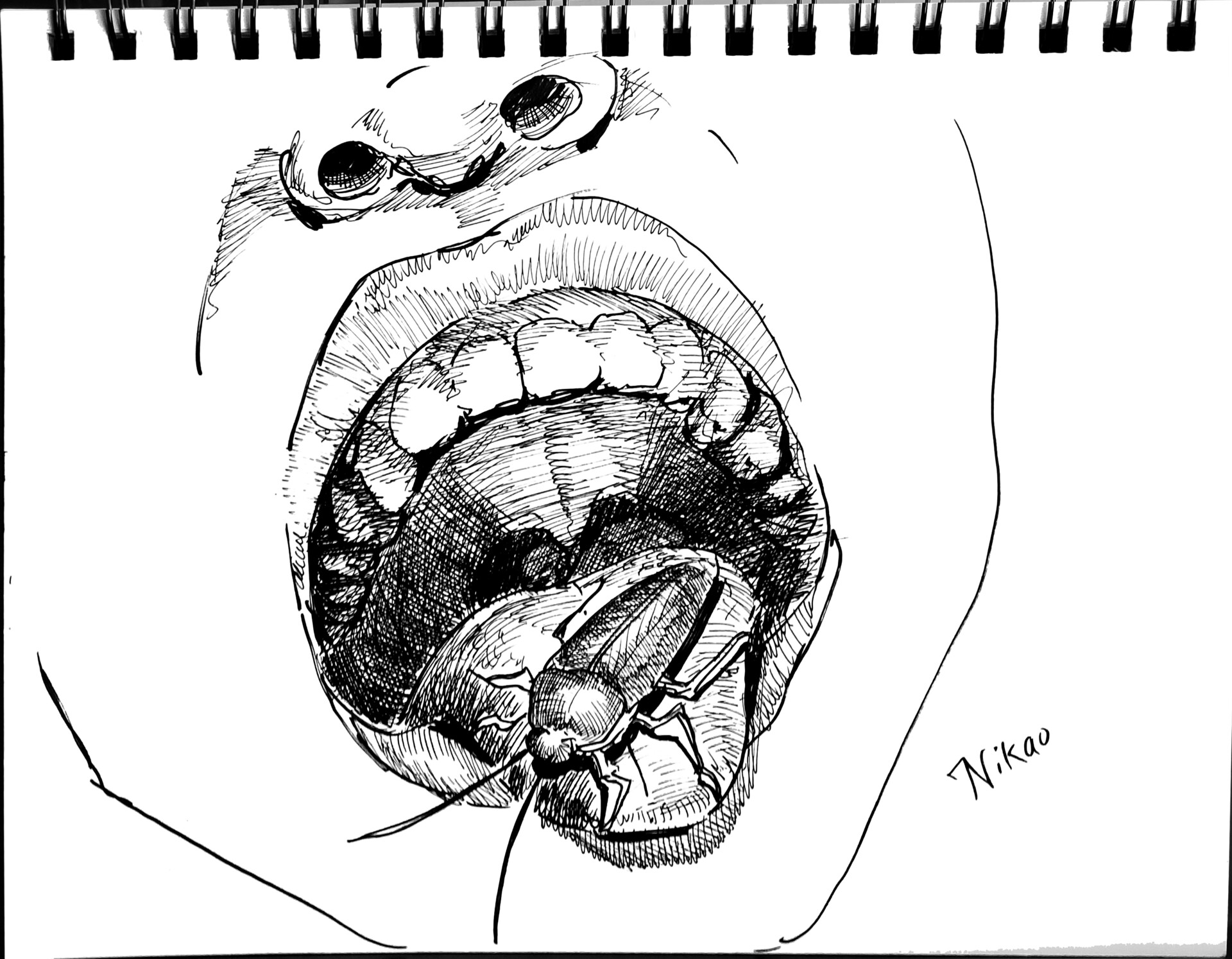 ArtStation - Inktober 2020 - DISGUSTING/ASQUEROSO