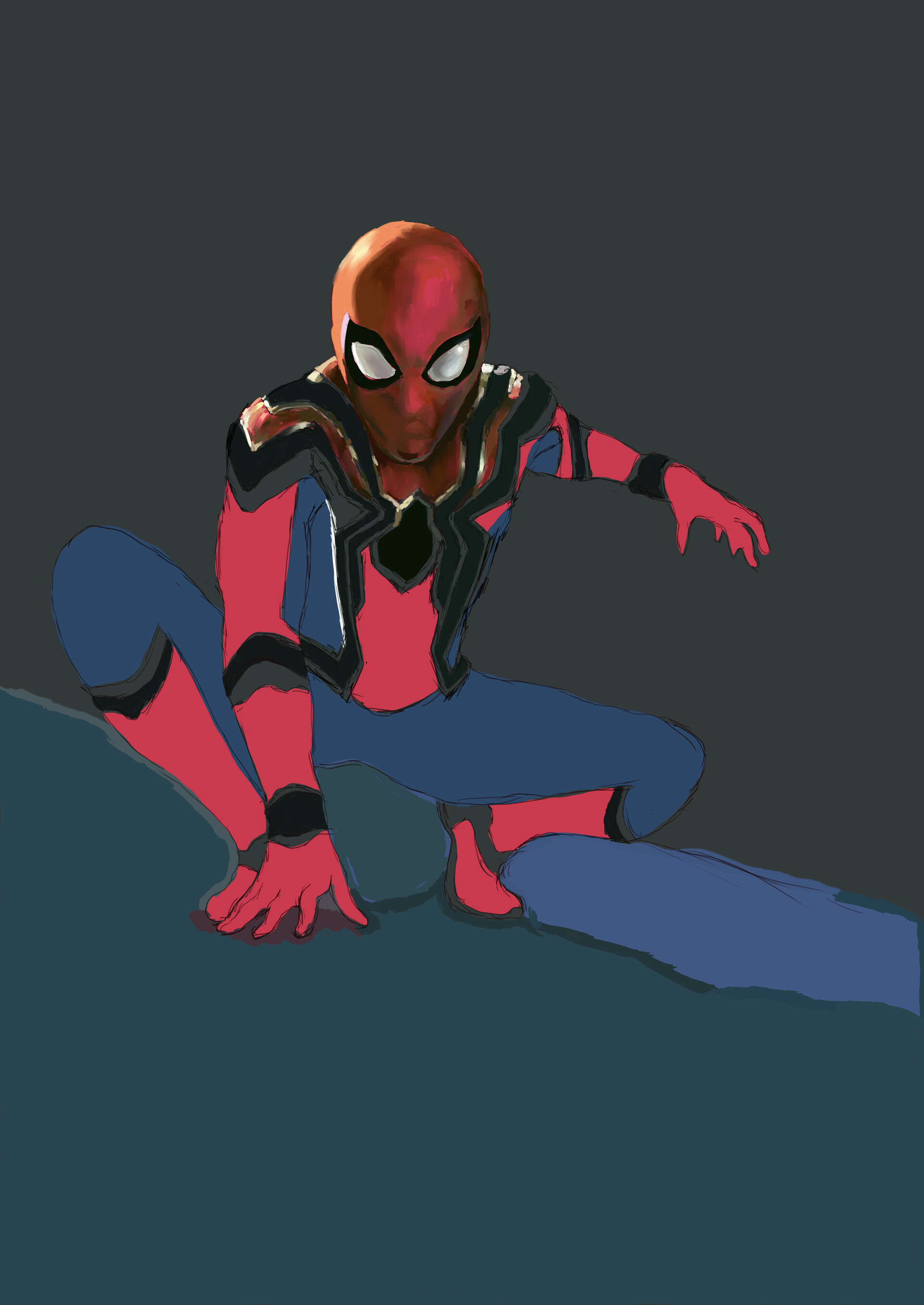 ArtStation - Unfinished Heroism: An Ode to Spider-Man