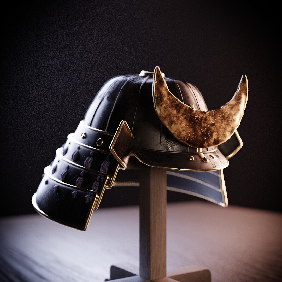 ArtStation - Worn Kabuto