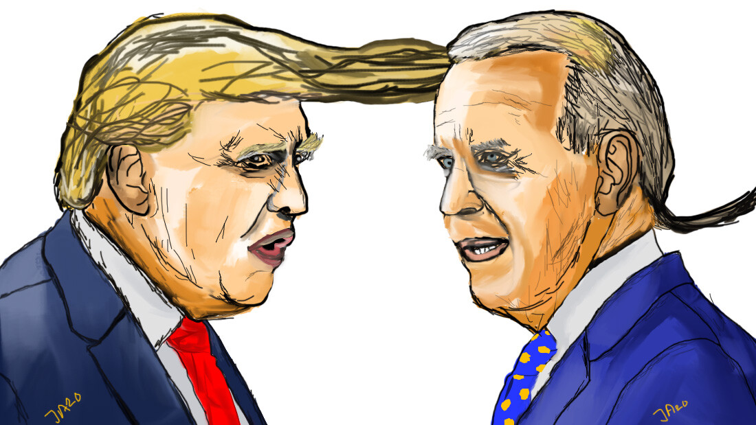 ArtStation - Trump Biden