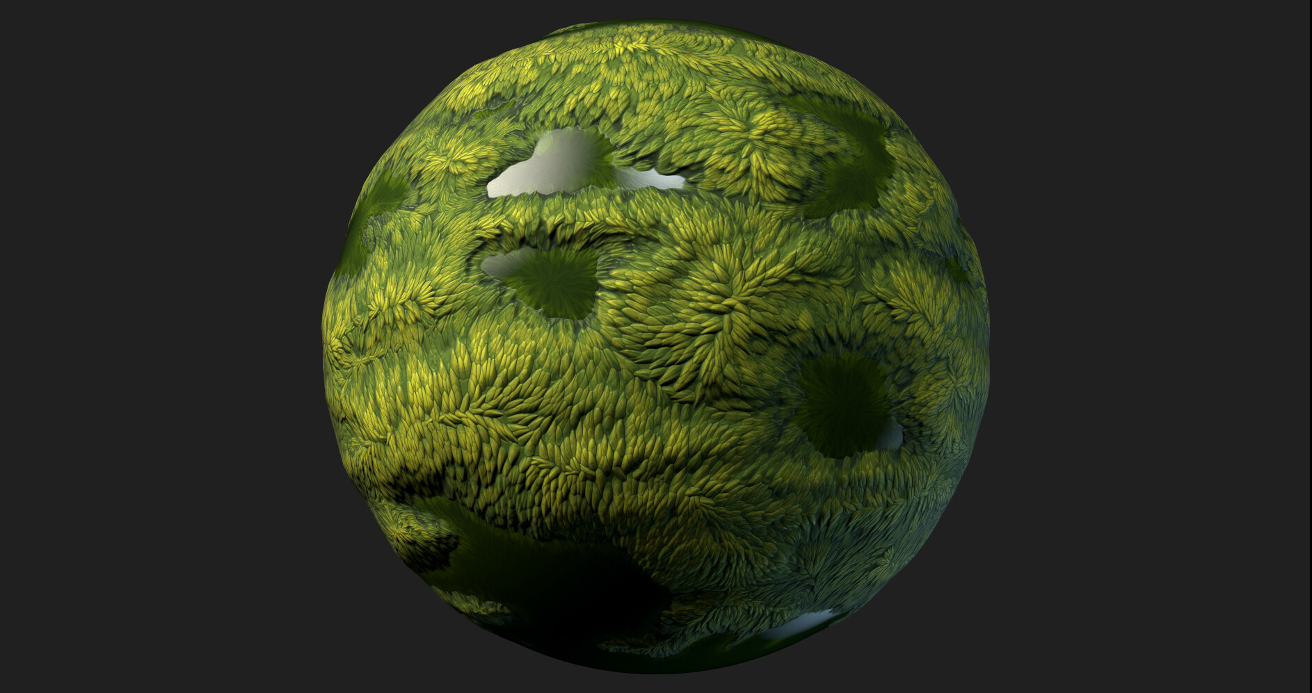 ArtStation - Stylized Moss / Aquatic Plant Material