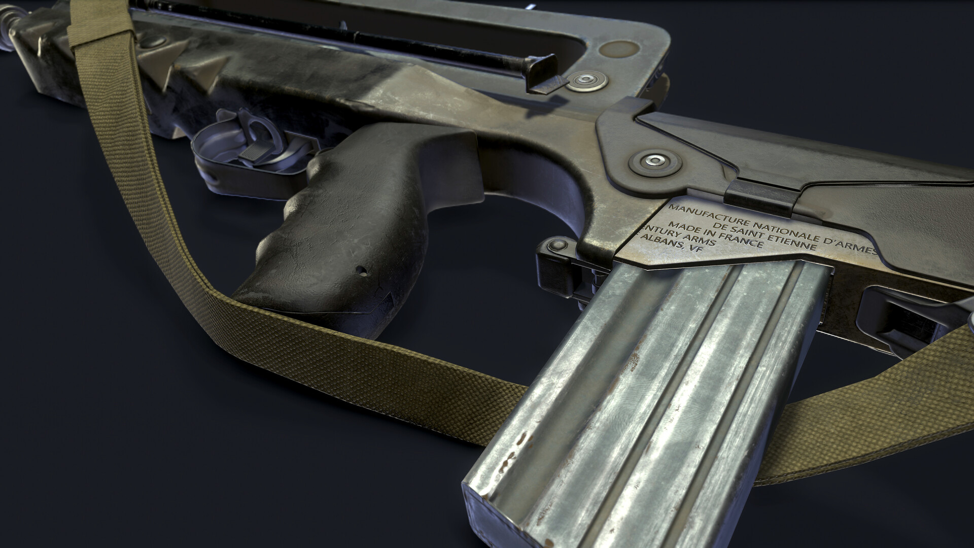 ArtStation - FA-MAS 5.56-F1 (free time work)