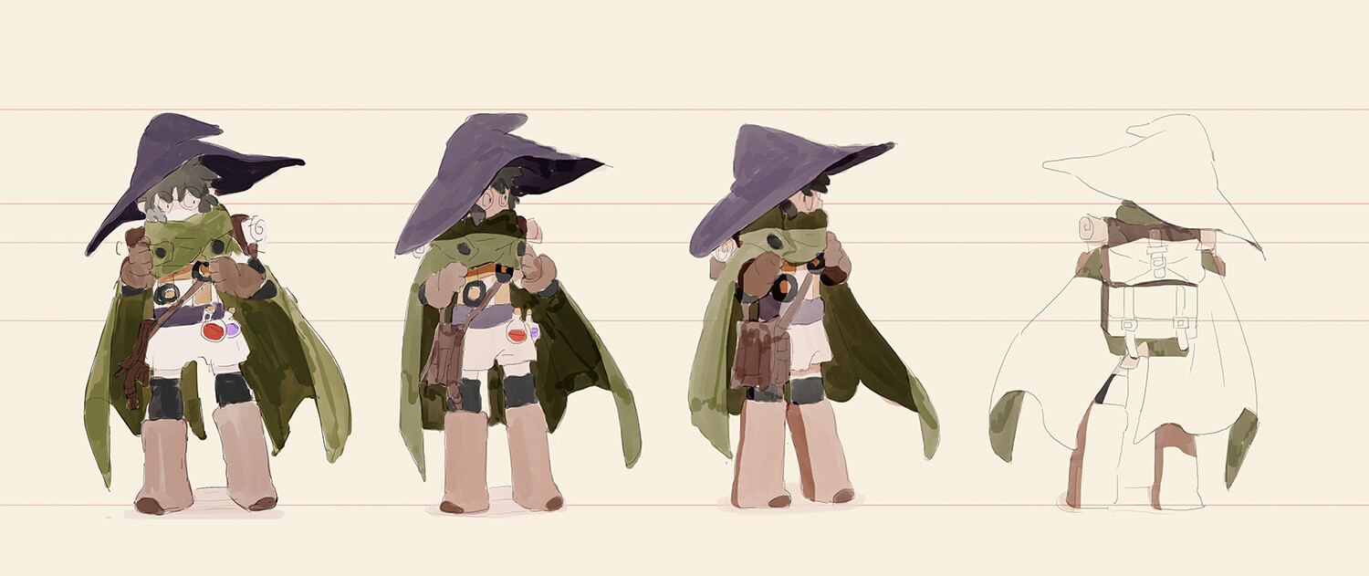 ArtStation - 2d Character Artwork 1.