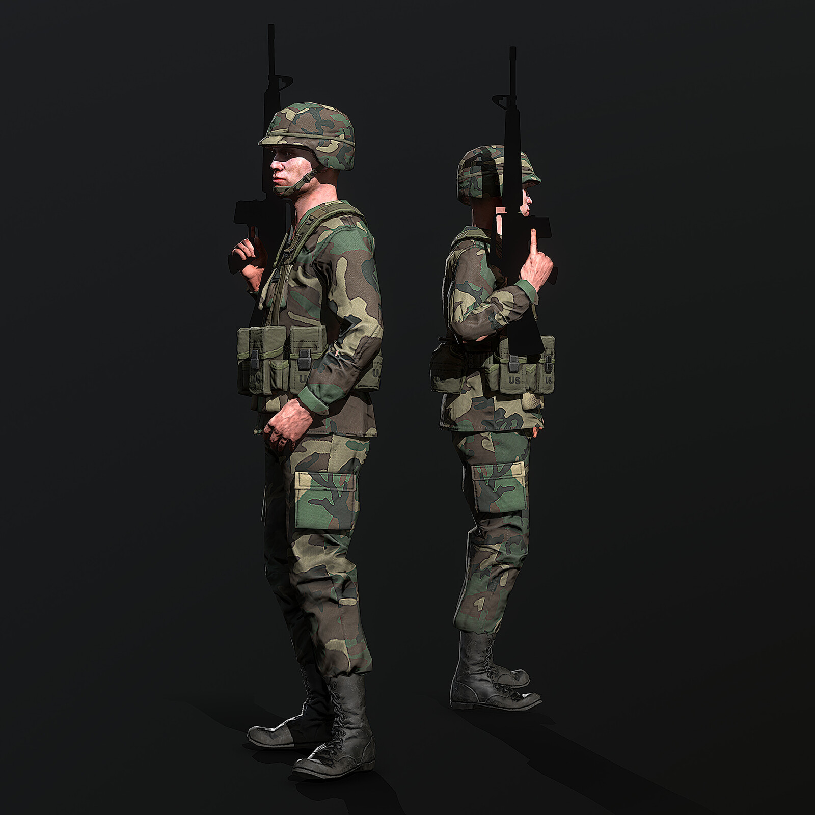 harry - 1980s US infantry