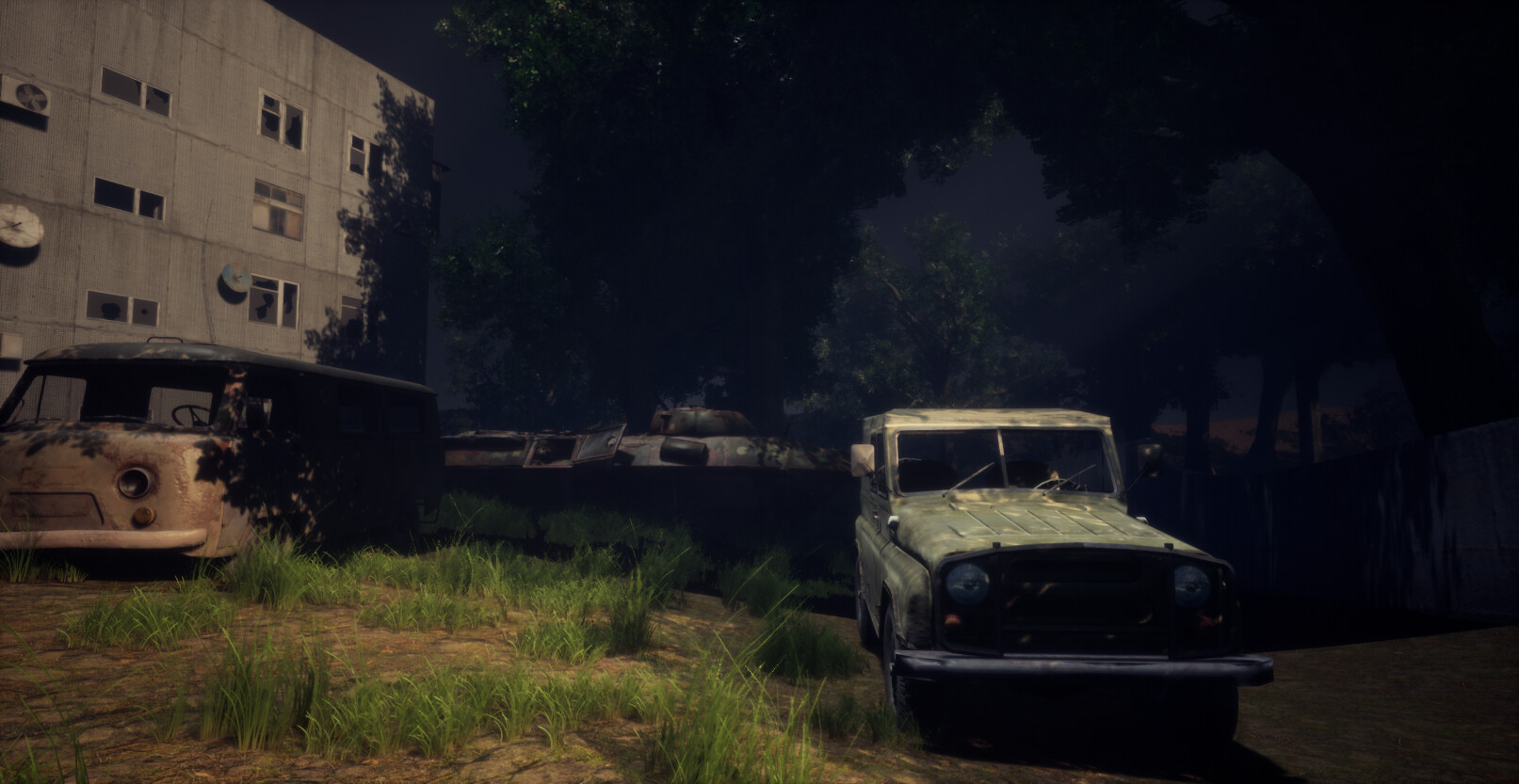 ArtStation - Russian Post Apocalyptic Scene 2