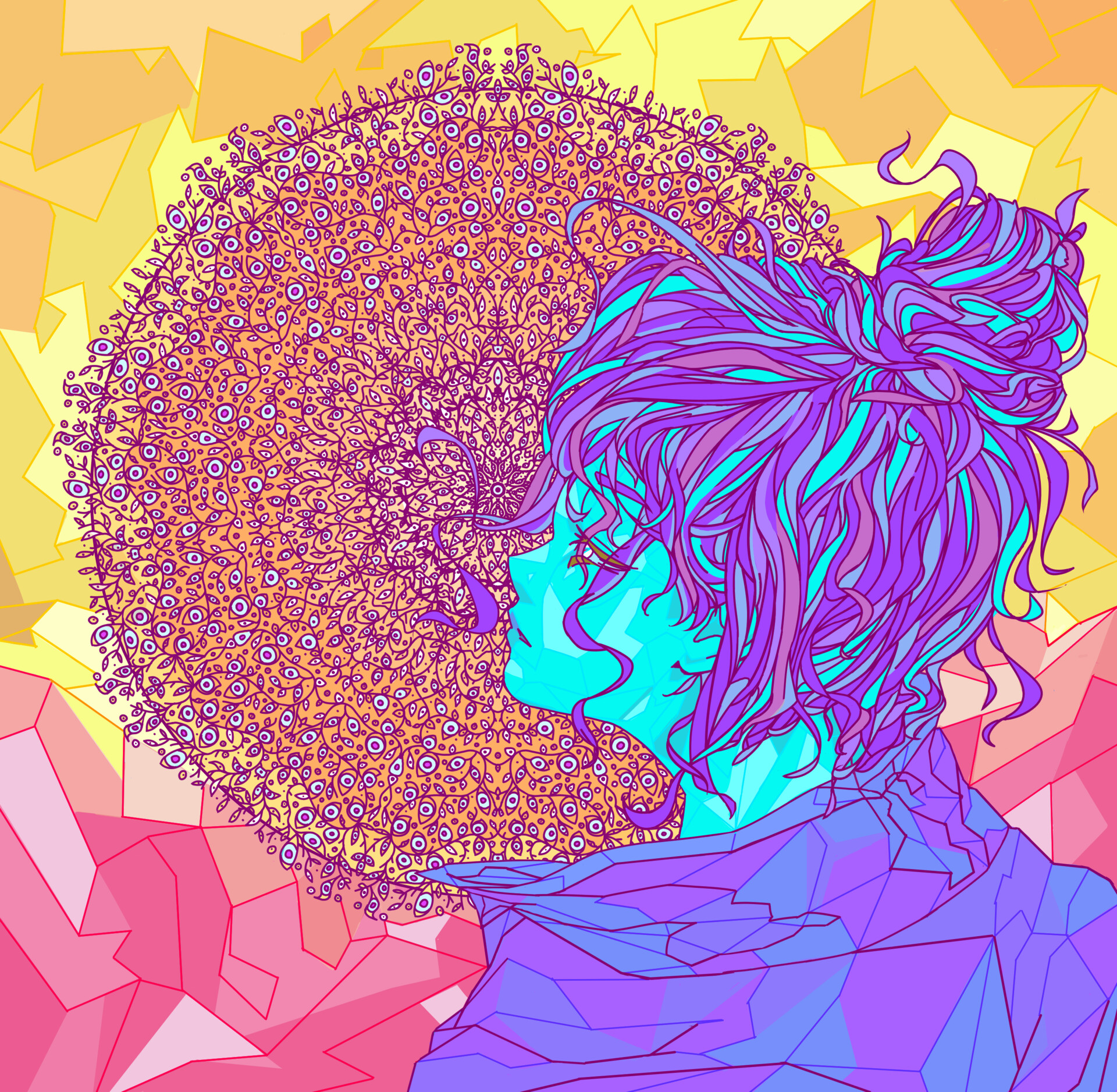 ArtStation - Commission Example , Anya Desdein