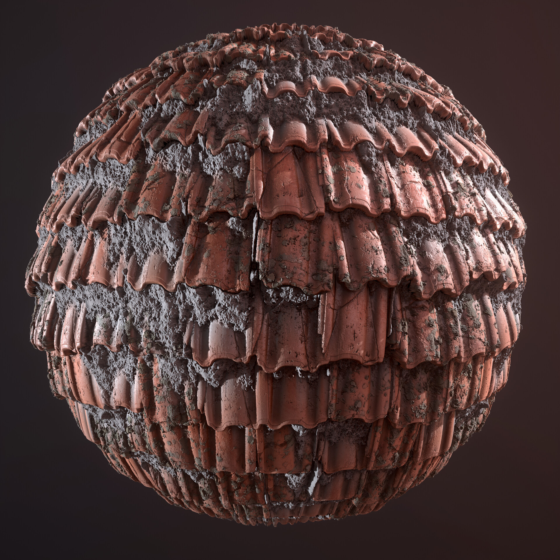 ArtStation - Roof Tile and Hand-Made Mosaic Materials