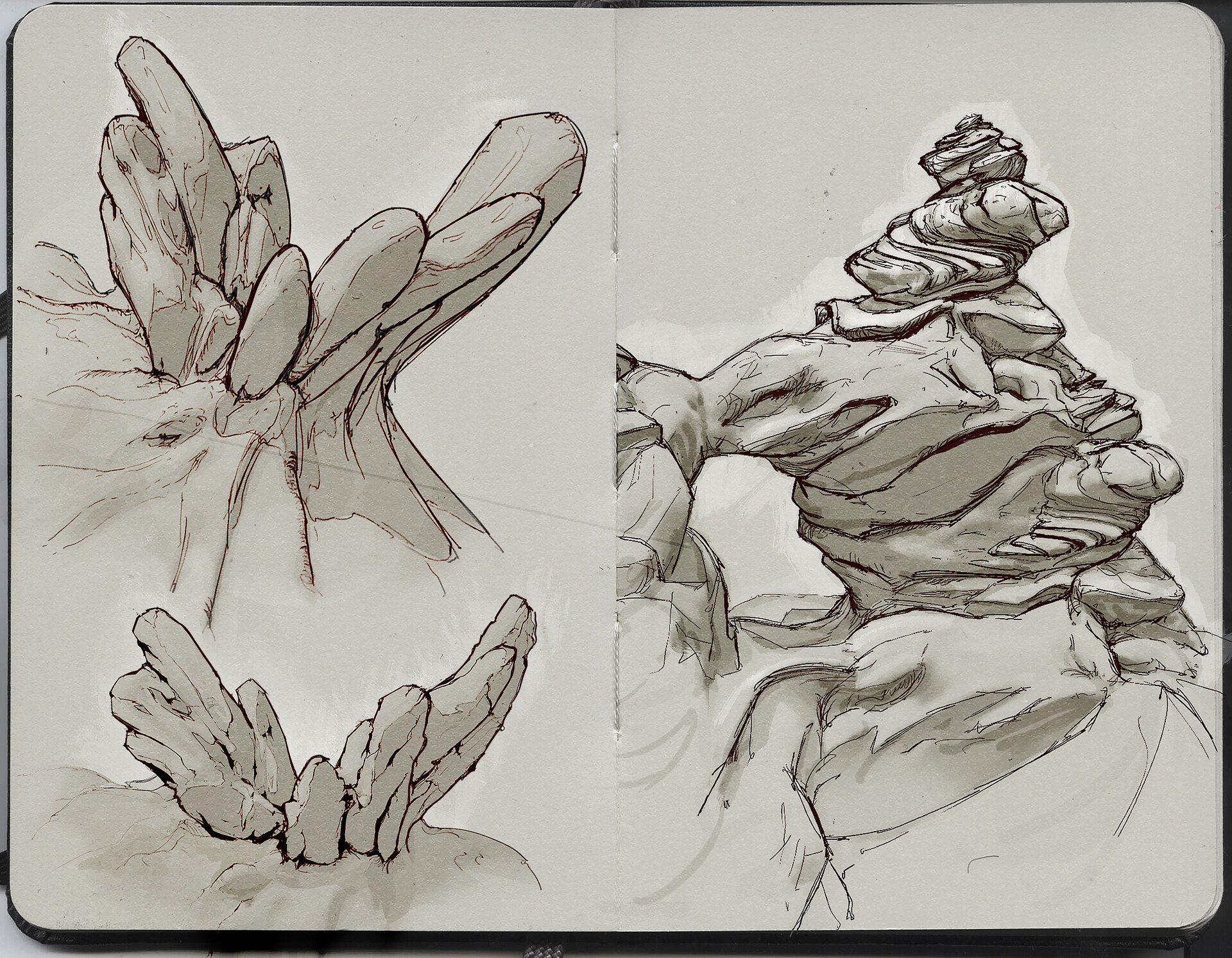 ArtStation - Rock Sketches