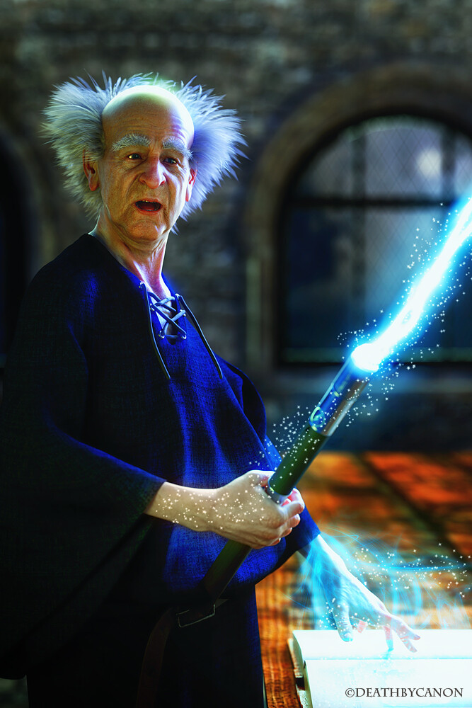 ArtStation - Techno-Wizard