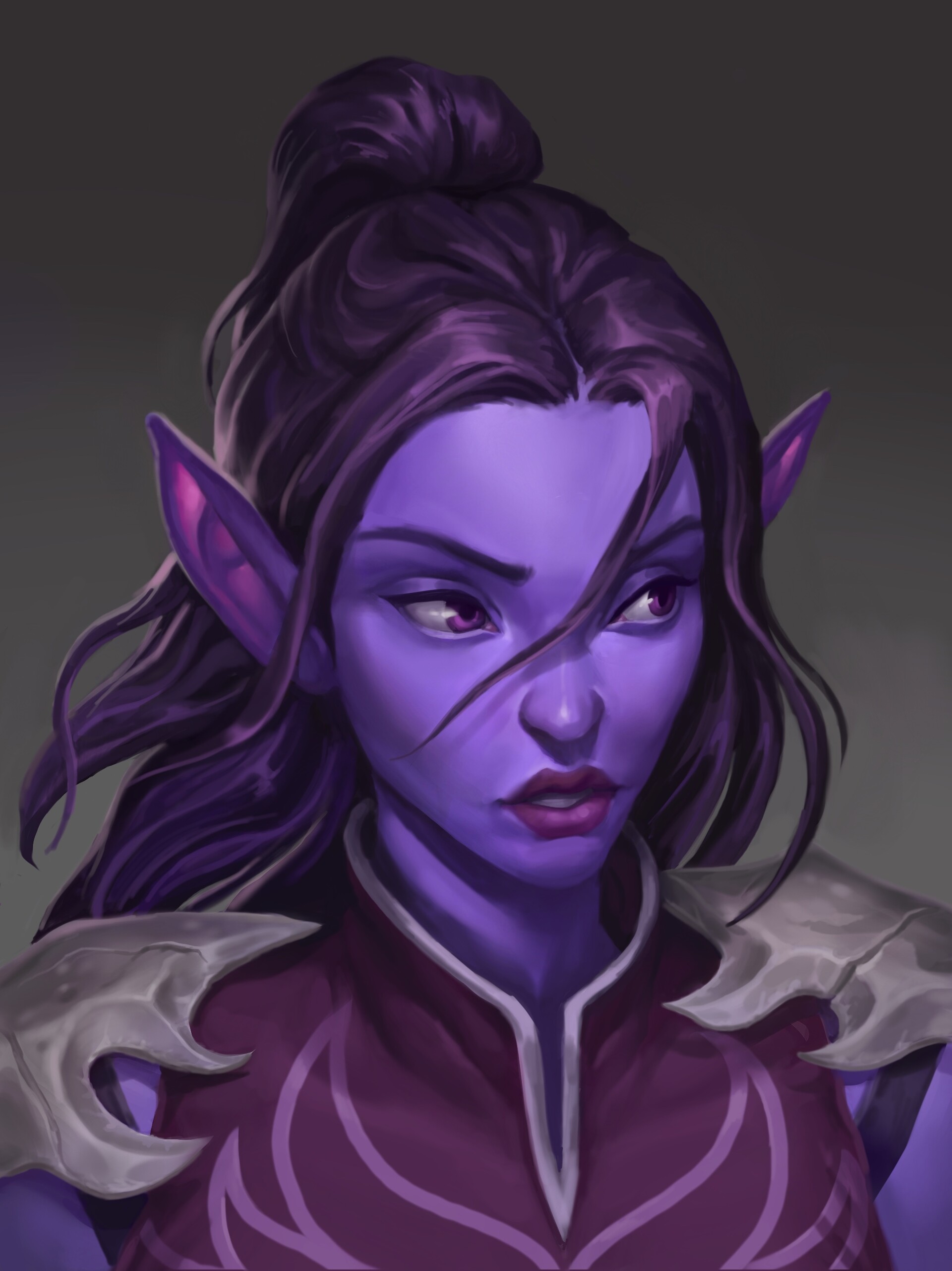 ArtStation - Violet Girl