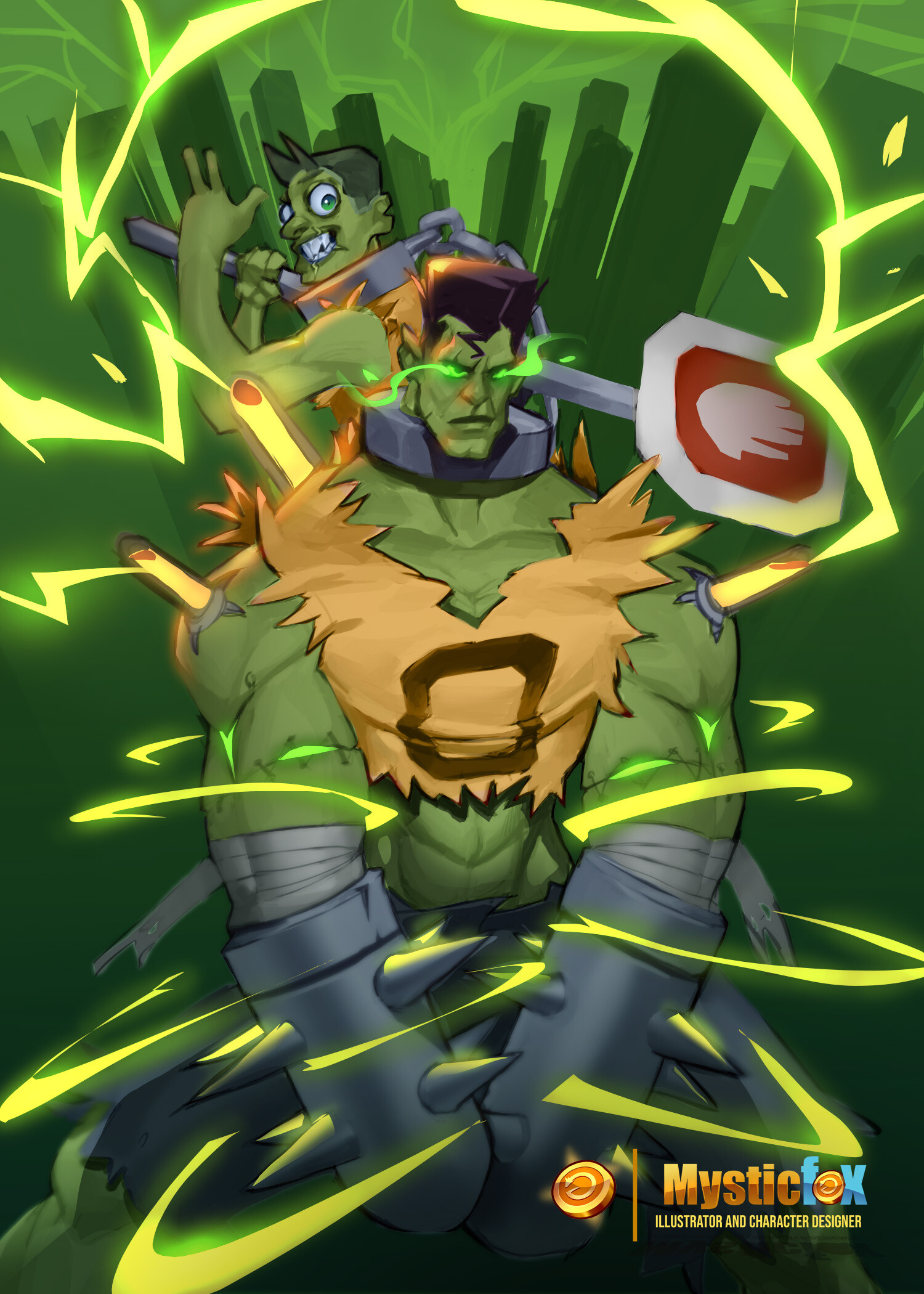 ArtStation - Zomboids: Featuring Dead Ed