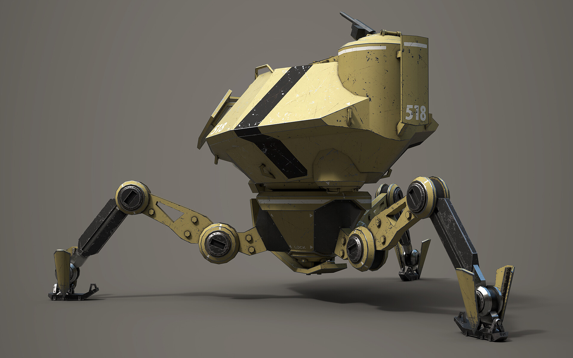 Stecki 3D - Tripod Mecha
