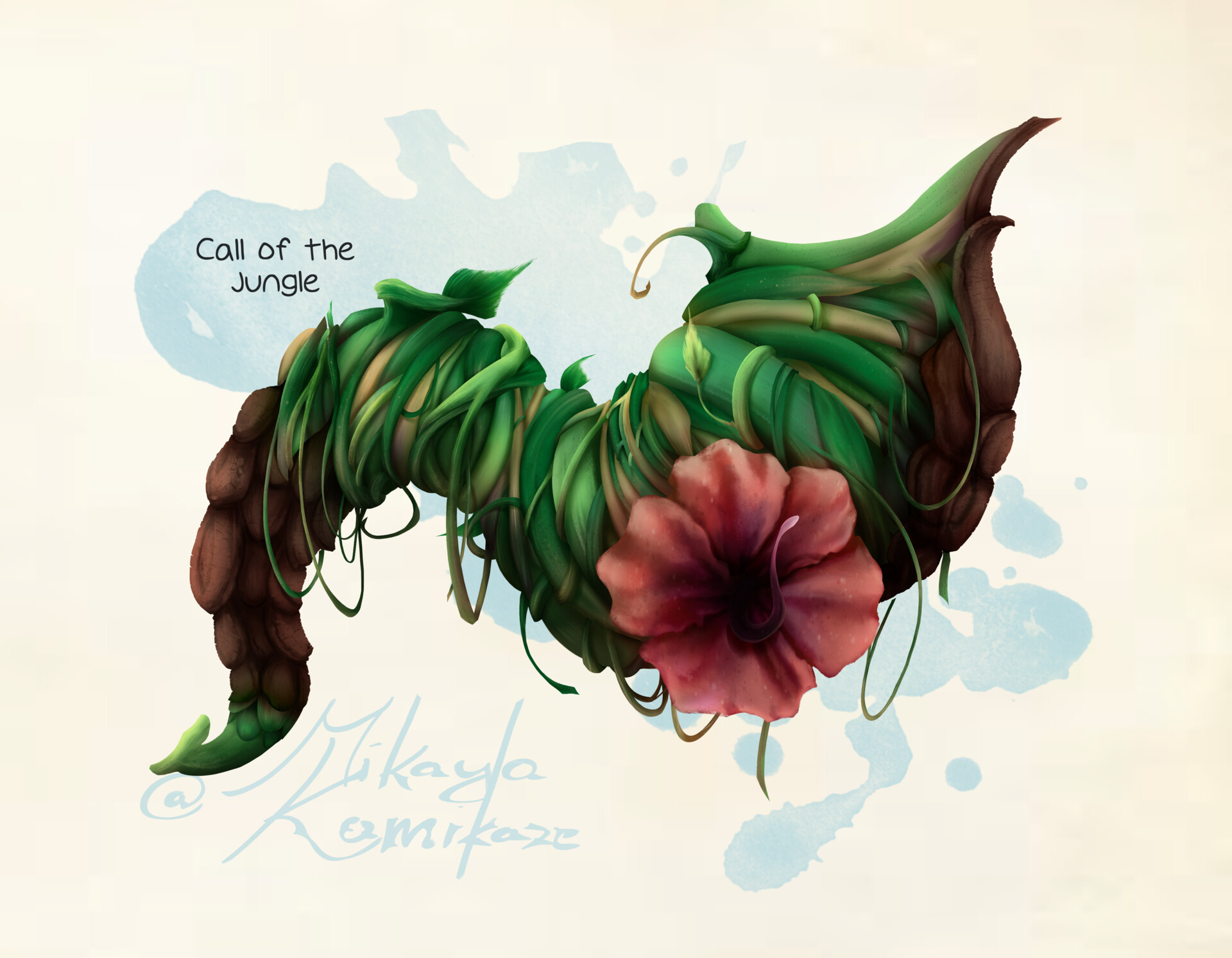 ArtStation - DnD Magic Item - Call of the Jungle