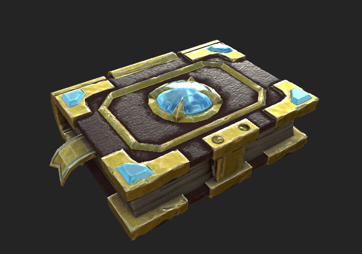 ArtStation - Magic Book - 3D interpretation (Student)