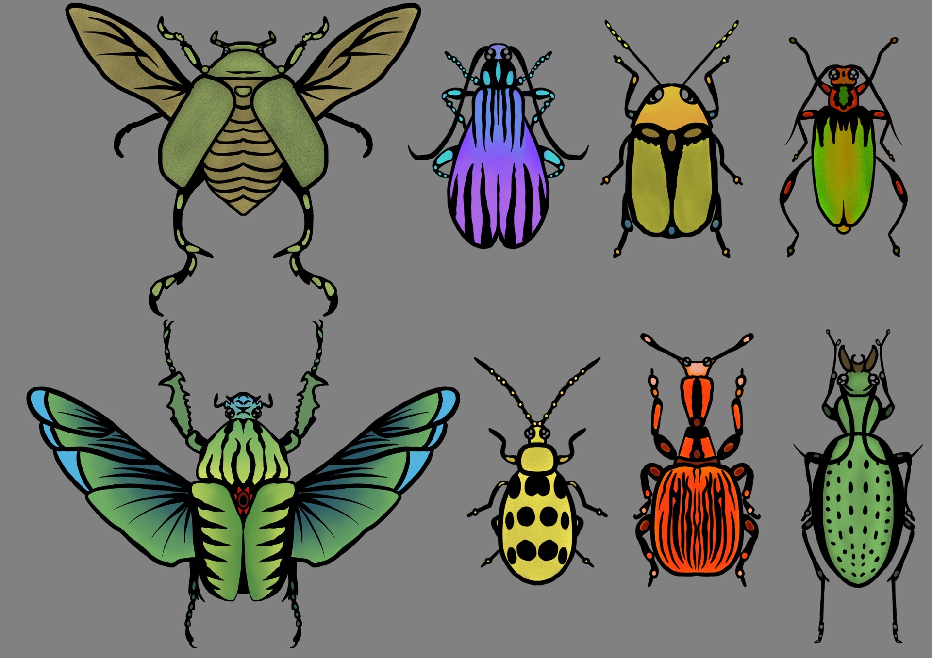 Kings - Beetle sheet