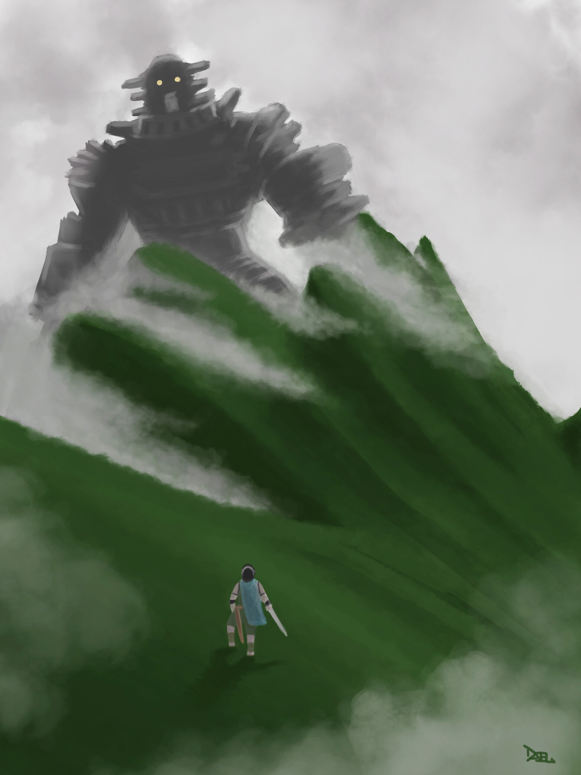 ArtStation - shadow of the colossus