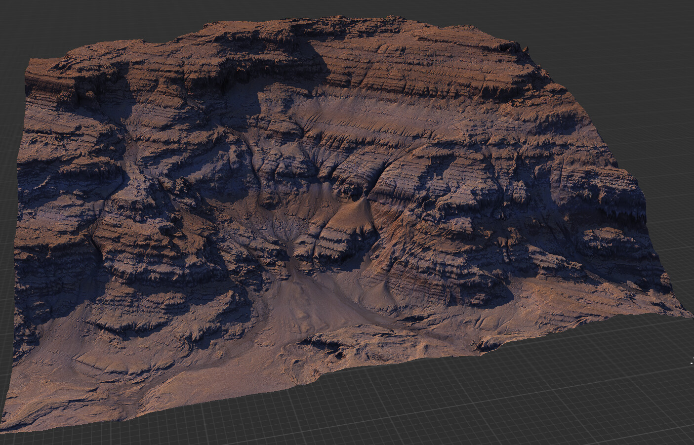 ArtStation - Rocky Eroded Desert