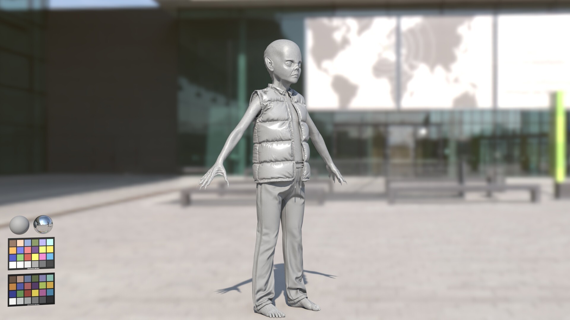 ArtStation - Humanoid Creature - WIP