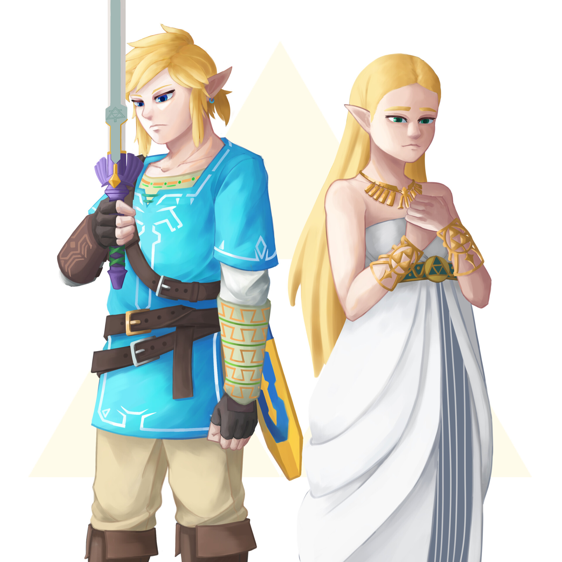 ArtStation - Breath of The Wild Fan Art