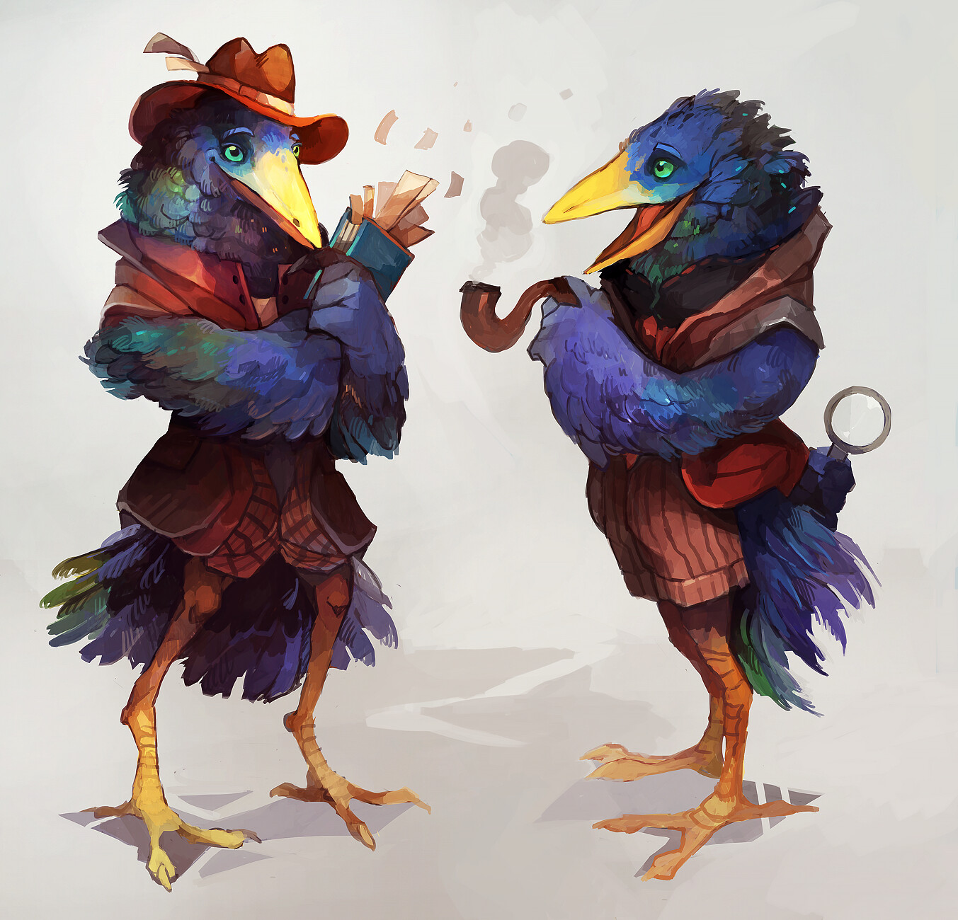 ArtStation - Bird Detective