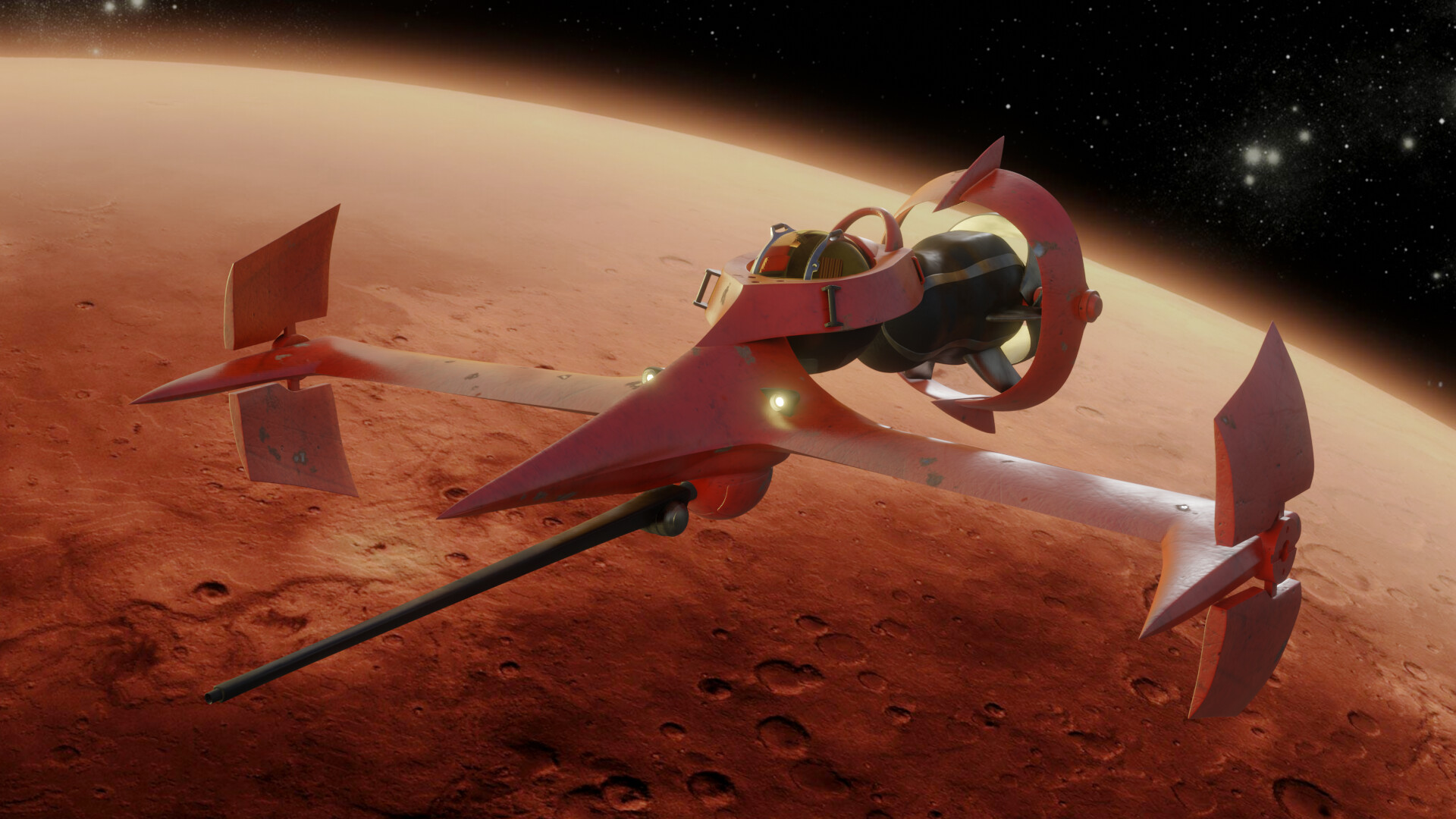 ArtStation - Cowboy Bebop - Swordfish II