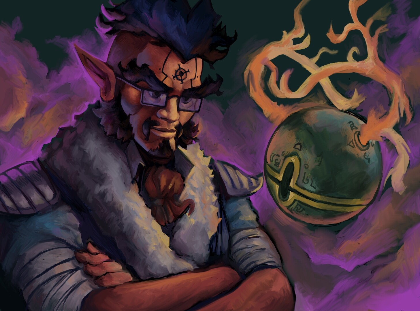 ArtStation - Bomb master character for DND campaign