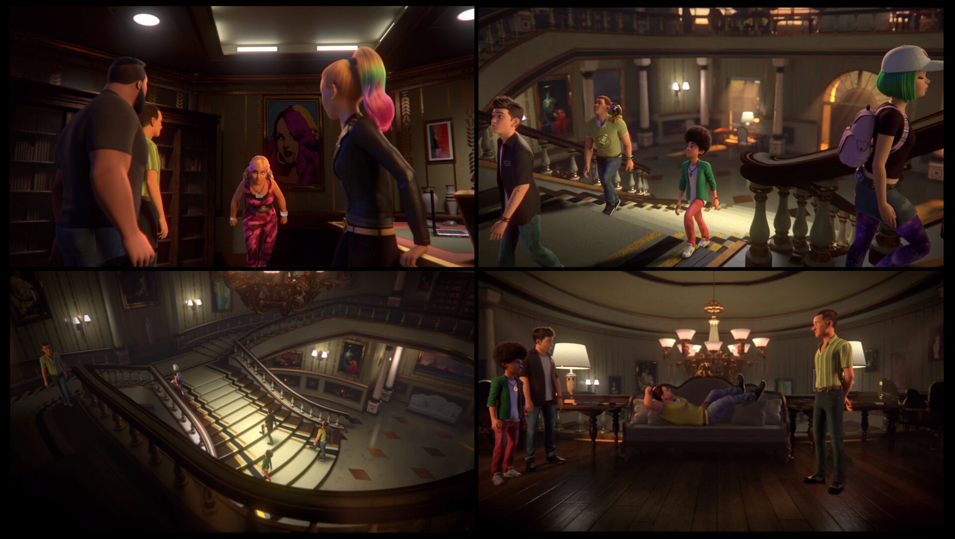 Michael Guimont - Fast and Furious Spy Racers Rio Mansion interior Design