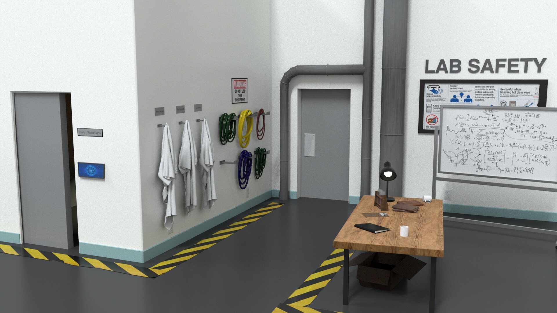 ArtStation - Dr. Amy's Lab