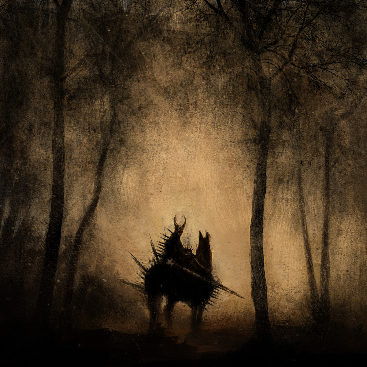 ArtStation - Demon on Horseback