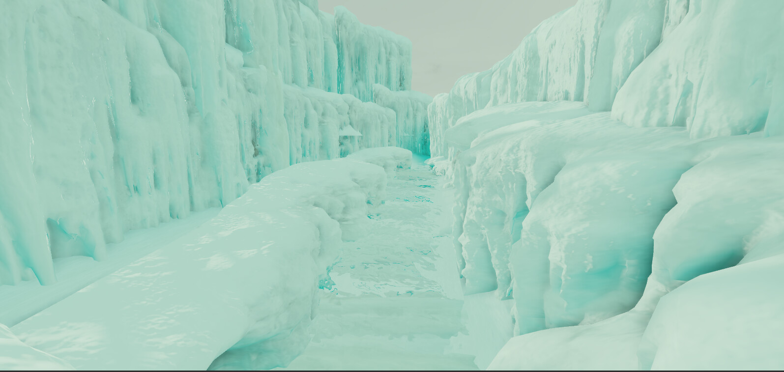 ArtStation - icy River